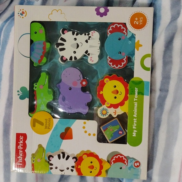Fisher-Price | Toys | Fisher Price My First Animal Tower Nib | Poshmark